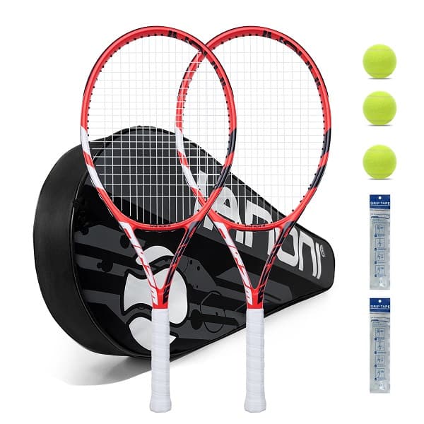 IANONI ORVE Red Set Custom Tennis Racket Set Carbon Fiber Composite ...
