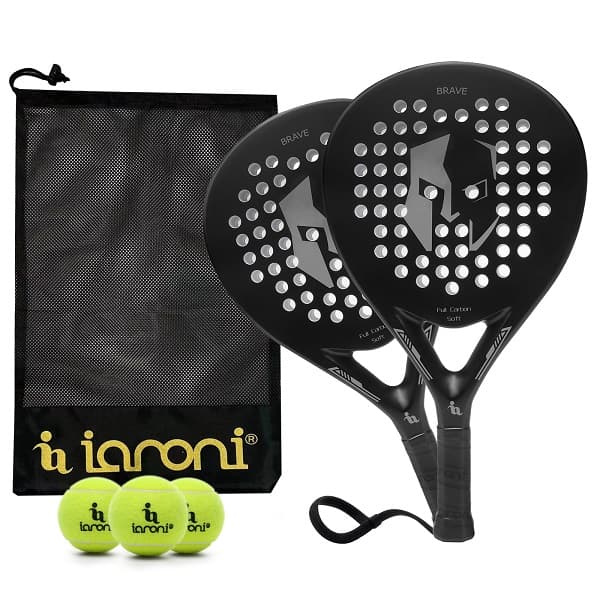 IANONI Sports PR670 Padel Racket Set Custom Carbon Fiber EVA Core ...